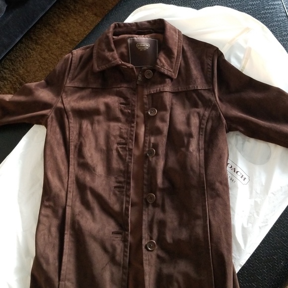 Coach | Jackets & Coats | Coach Suede Jacket | Poshmark